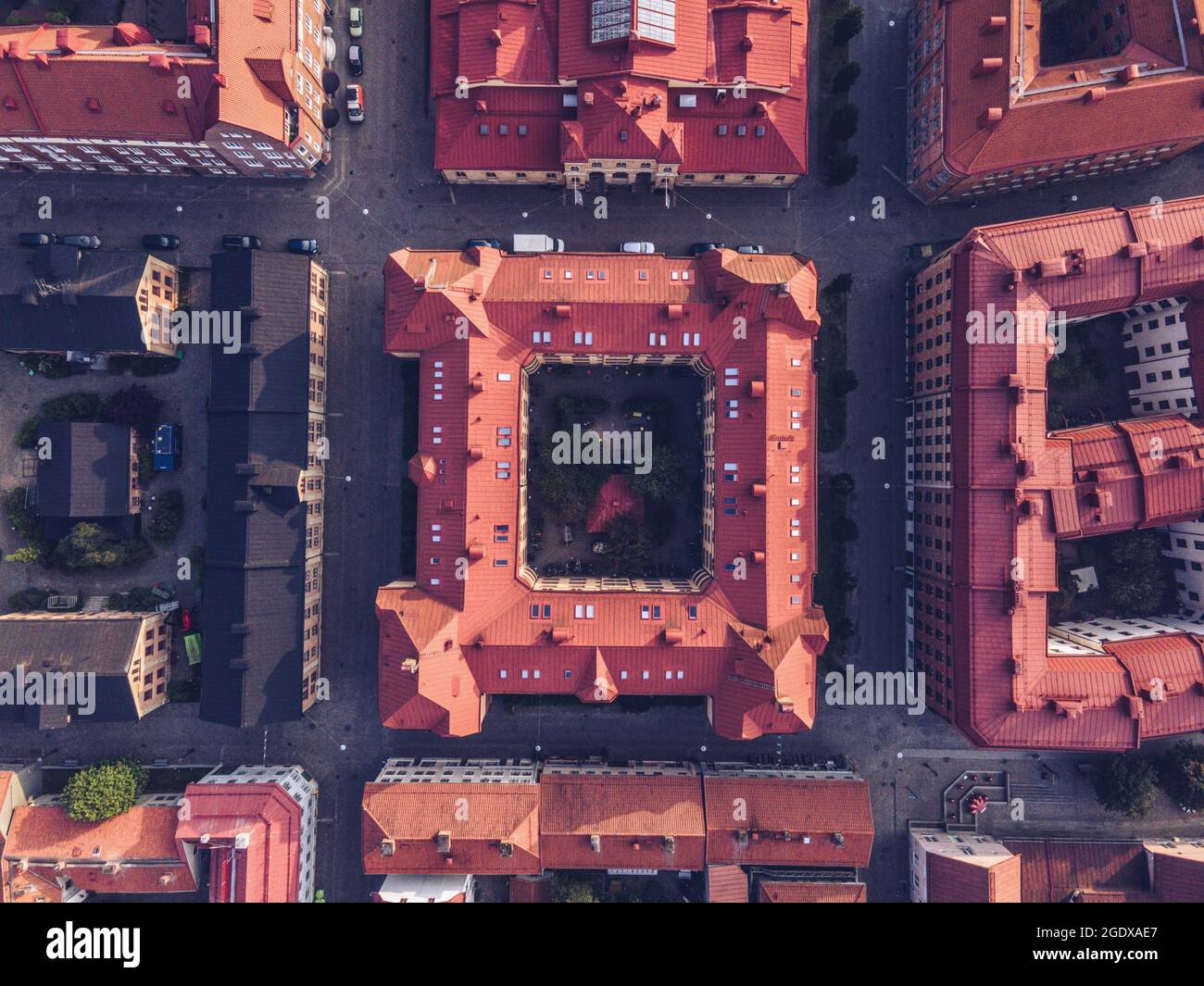 Aerial Views over the Swedish city of Gothenburg Stock Photo - Alamy