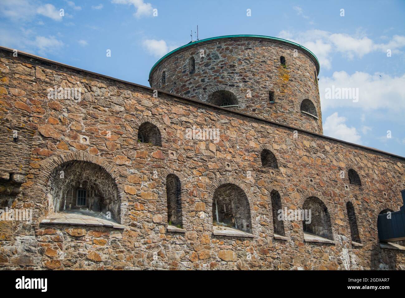 Carlstens Fästning fortress seen in Marstrand, Sweden Stock Photo - Alamy