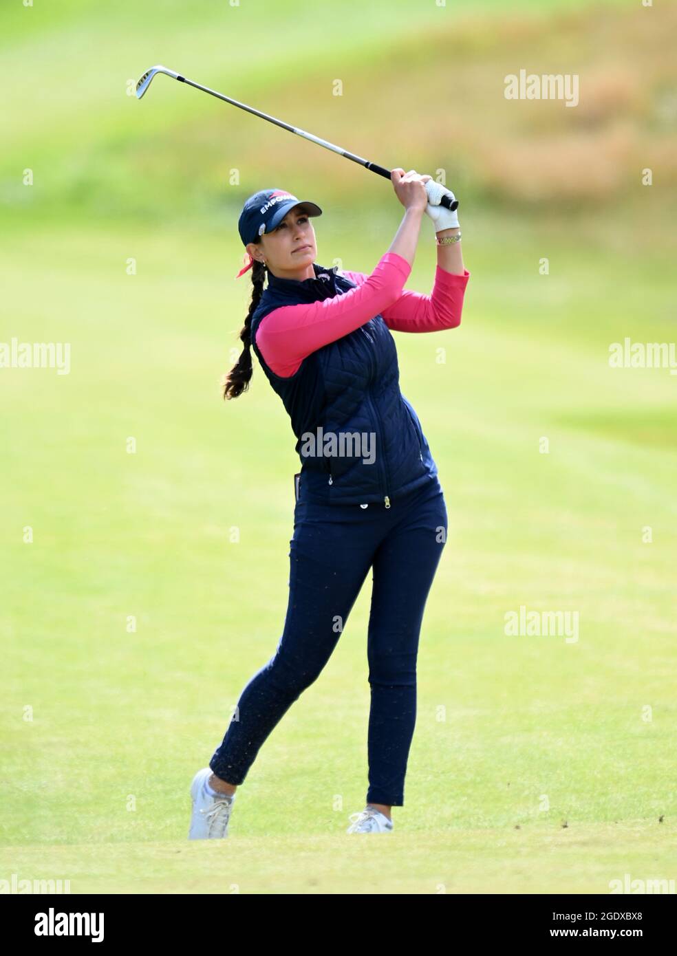 Cheyenne Knight on the 11th fairway during day four of the Trust Golf ...