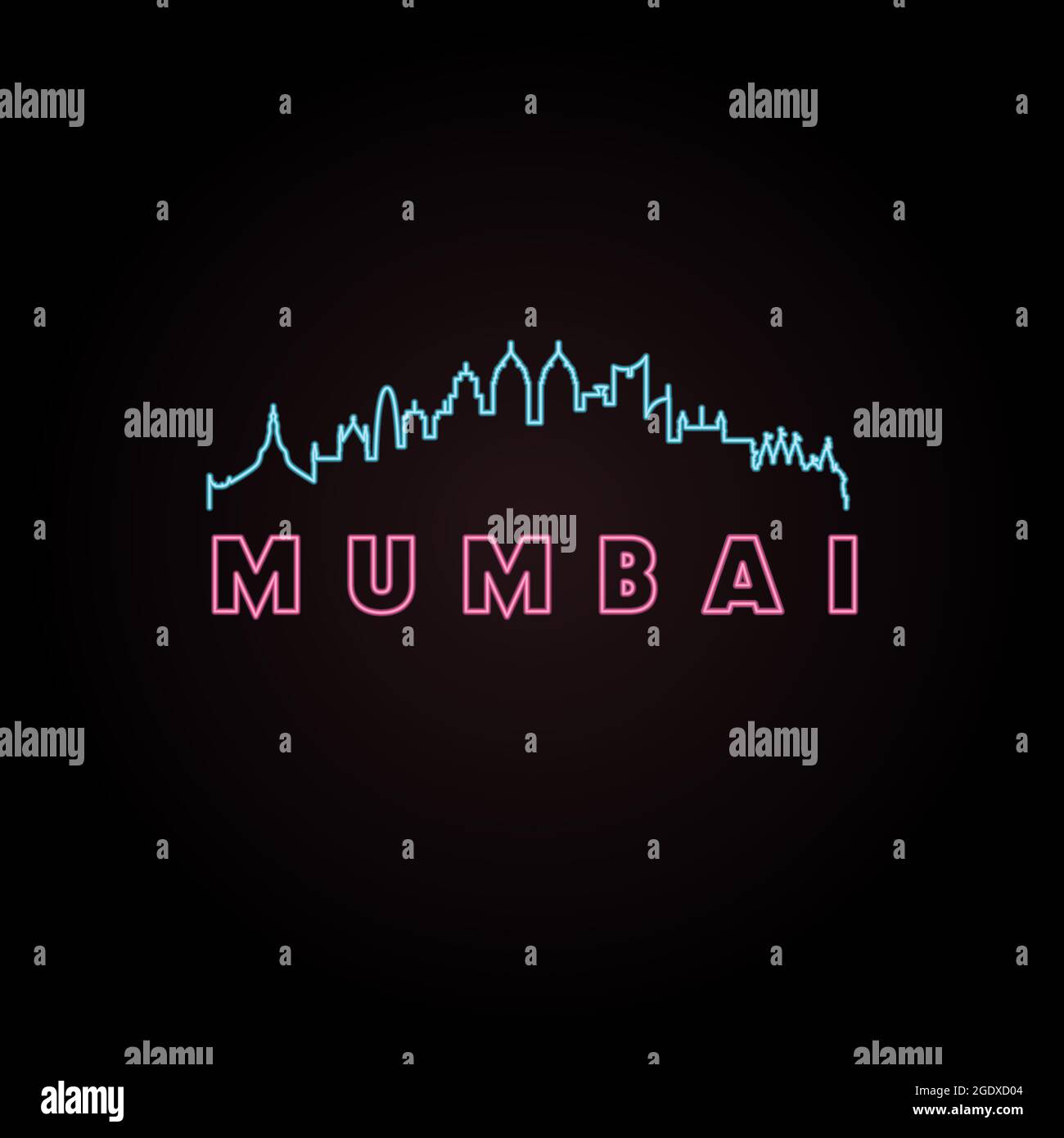 Mumbai Illustration High Resolution Stock Photography and Images - Alamy