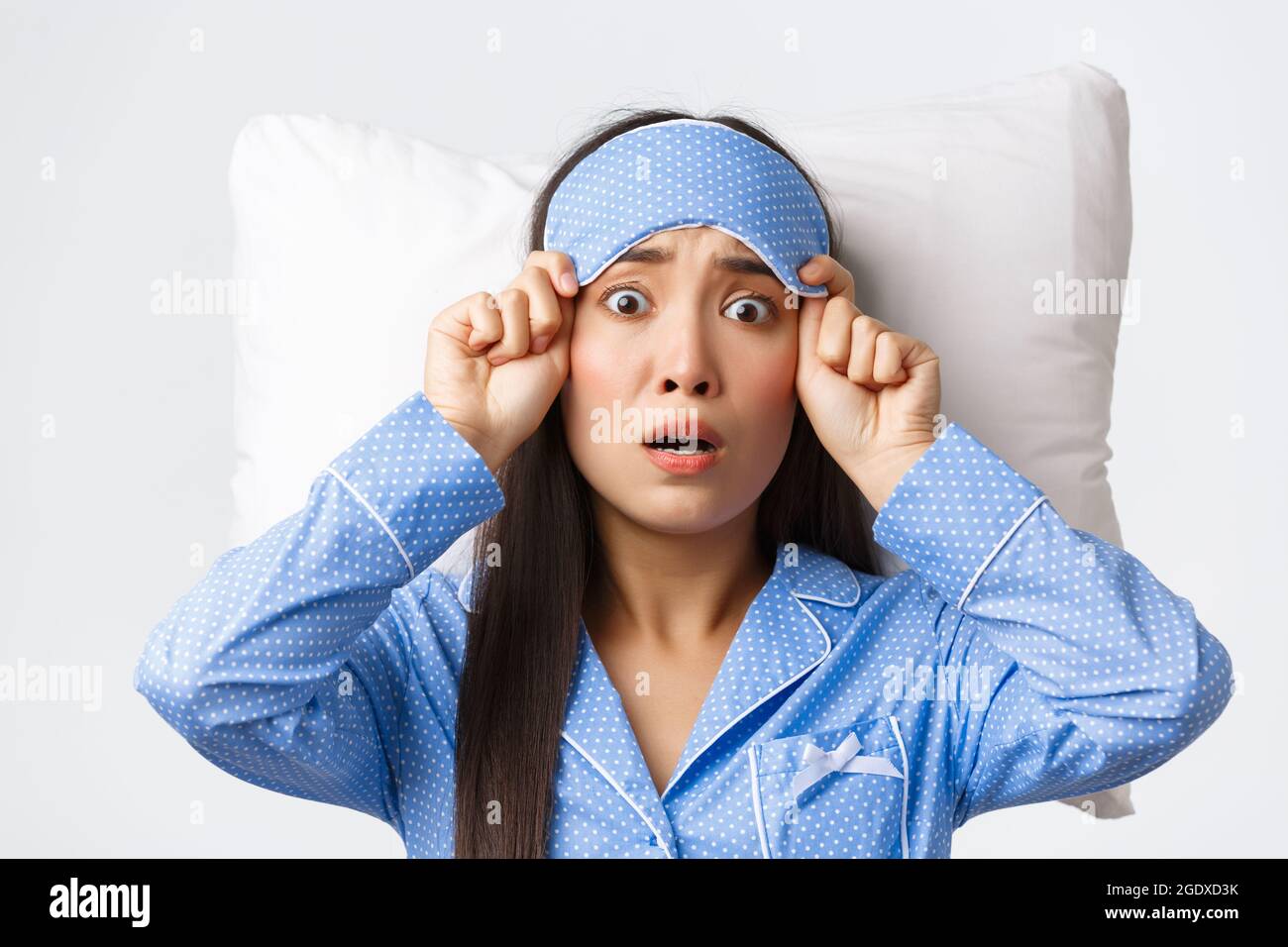 Woman Sleeping Scared High Resolution Stock Photography and Images - Alamy