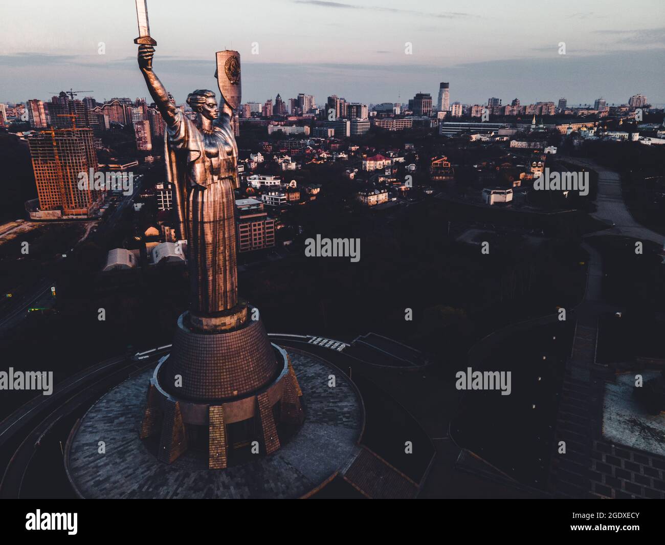 Views of the Motherland Monument in Kyiv, Ukraine Stock Photo - Alamy