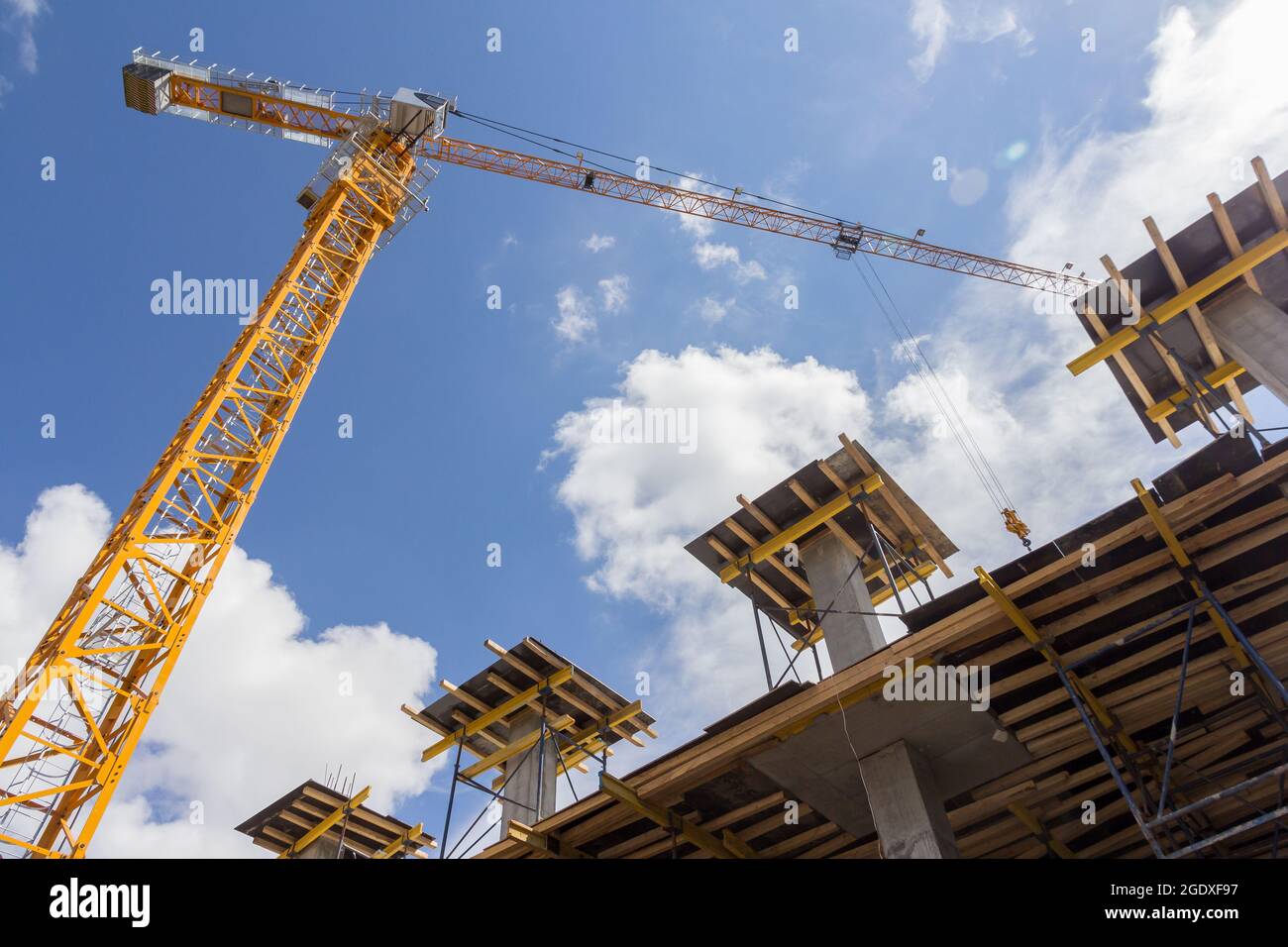 Formwork for monolithic construction. Building construction on ...