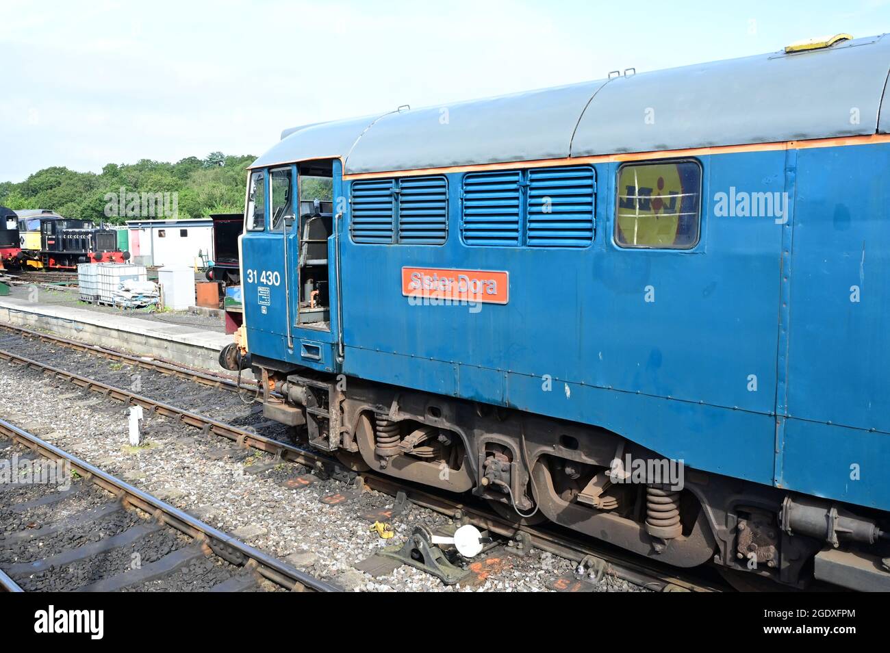 "Sister Dora" a class 31 locomotive Stock Photo - Alamy