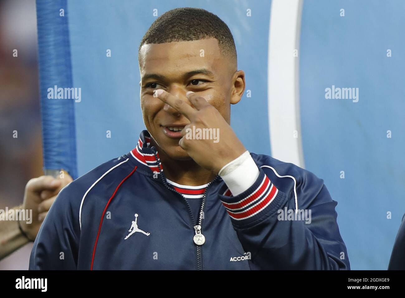 Paris saint germains french forward kylian mbappe hi-res stock ...