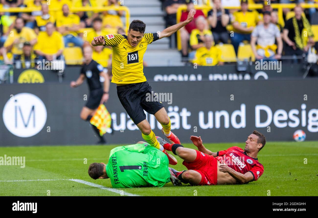 Torwart Kevin Trapp (FRA), Giovanni Reyna (BVB), Stefan Ilsanker (FRA ...