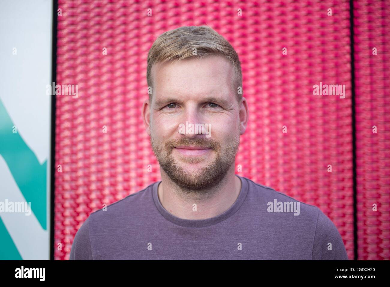 11 August 2021, Berlin: Steve Bredow, former junior runner-up in canoe ...