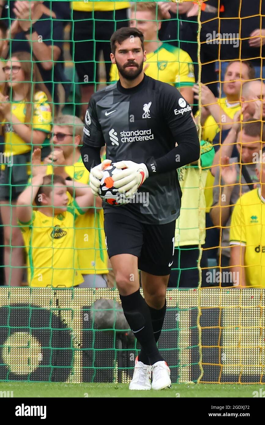 14th August 2021; Carrow Road, Norwich, Norfolk, England; Premier ...