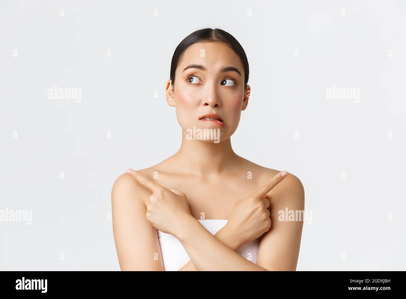 Biting Towel High Resolution Stock Photography and Images - Alamy