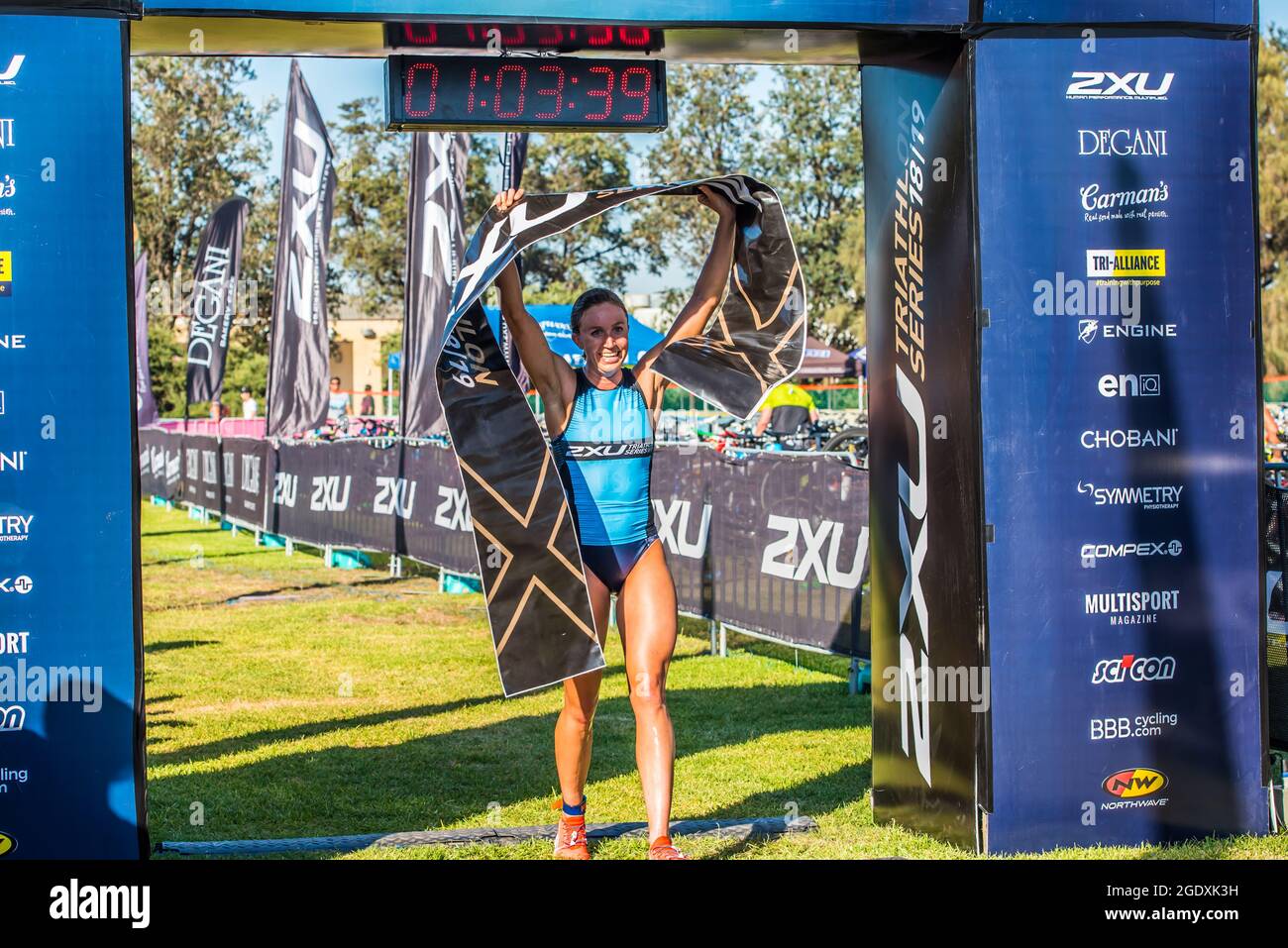 Running Finish Line Banner