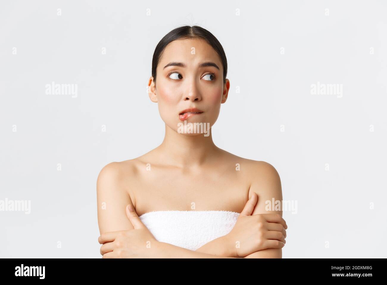 Biting Towel High Resolution Stock Photography and Images - Alamy