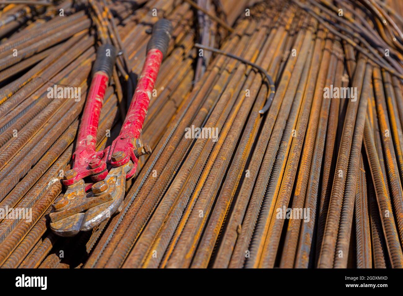 Large Pliers or clipper for cutting wire or steel bars. Construction ...