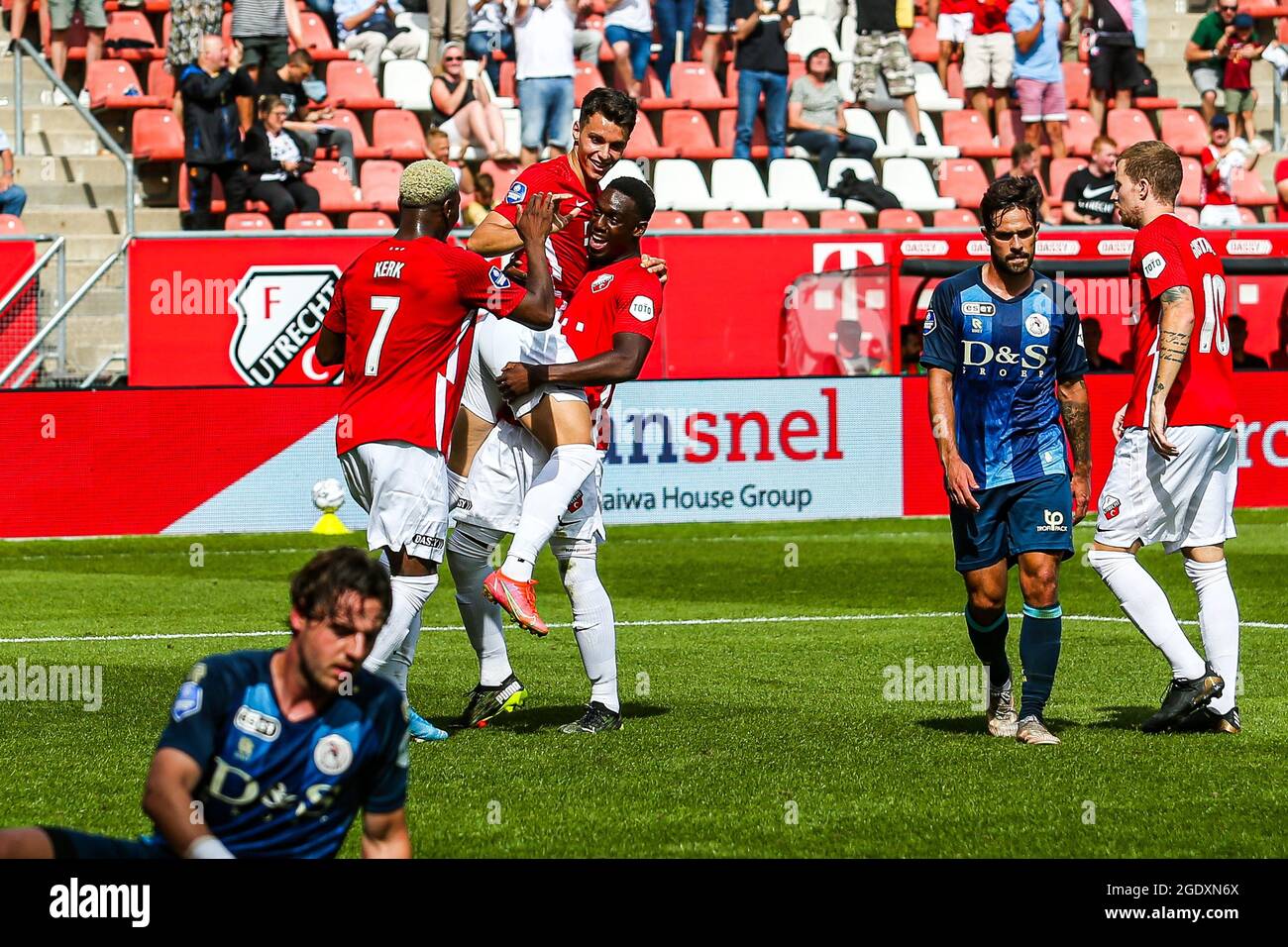 UTRECHT, 15-08-2021, Stadium Galgenwaard, season 2021/2022, Dutch ...