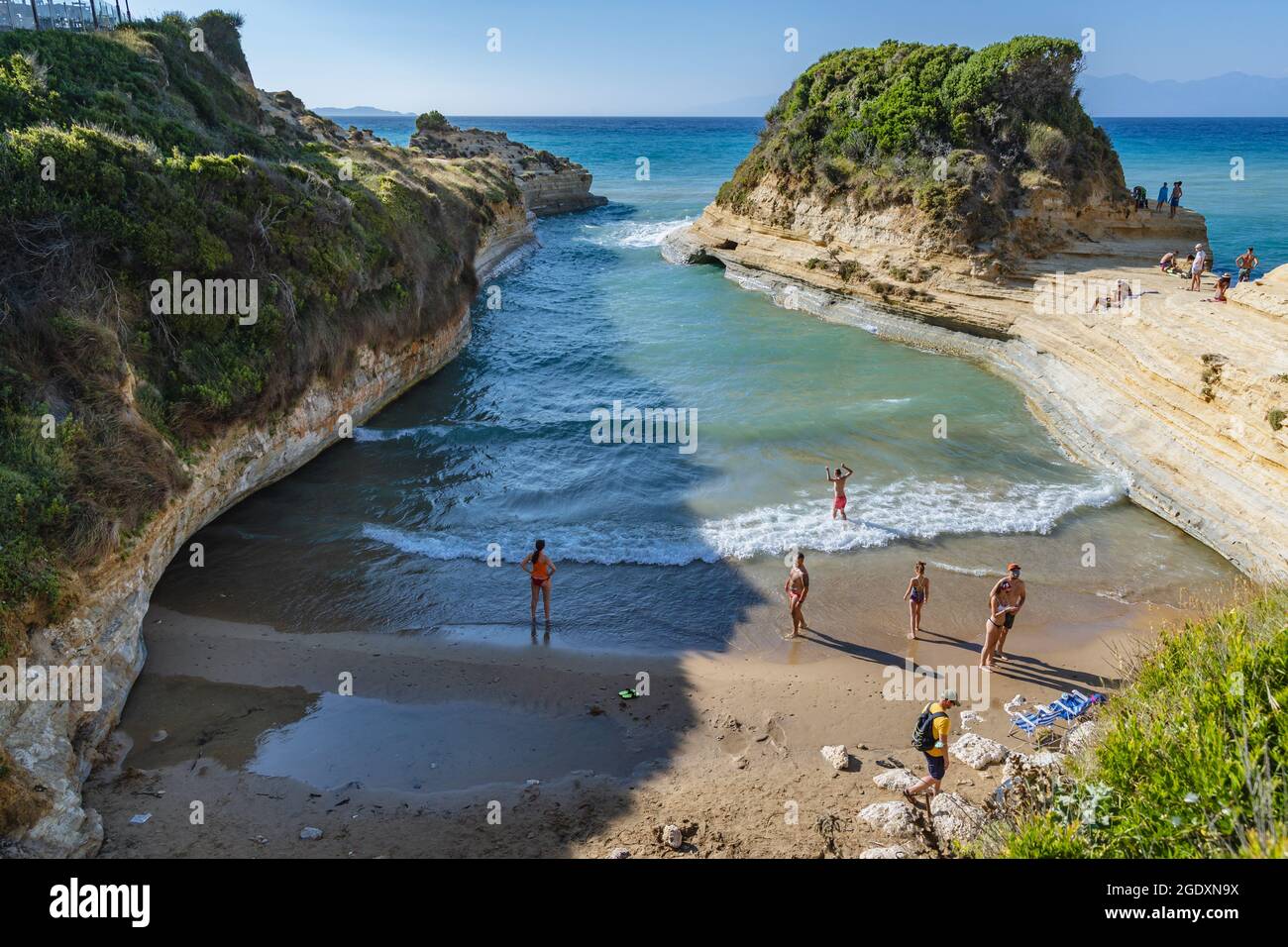 Sidari town hi-res stock photography and images - Alamy