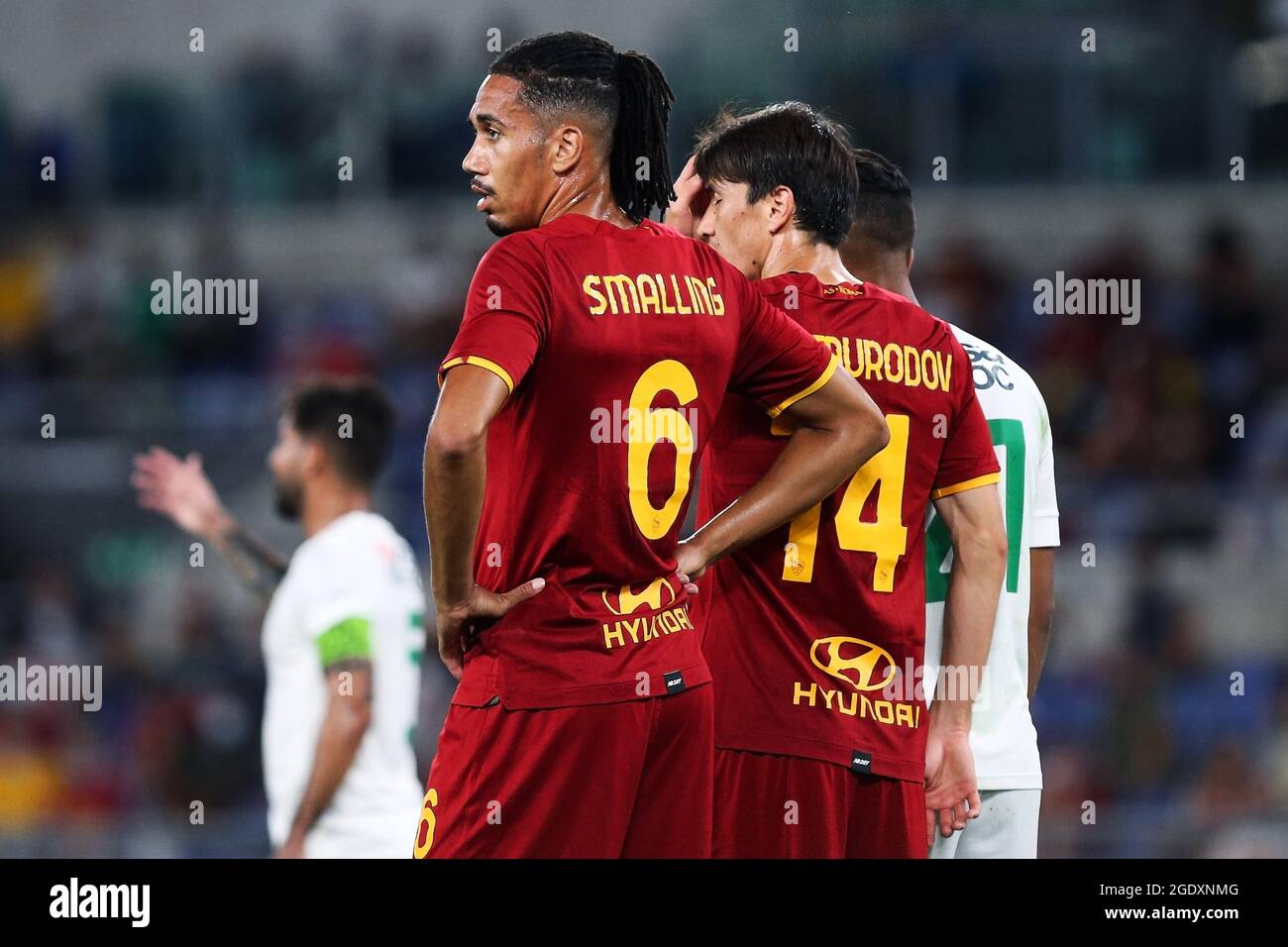 Chris Smalling of Roma during the Pre-Season Friendly football match ...