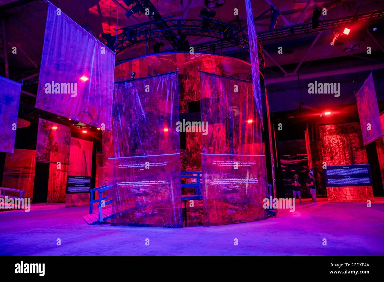 Beyond Monet exhibit at Metro Convention Centre. This experience allows ...