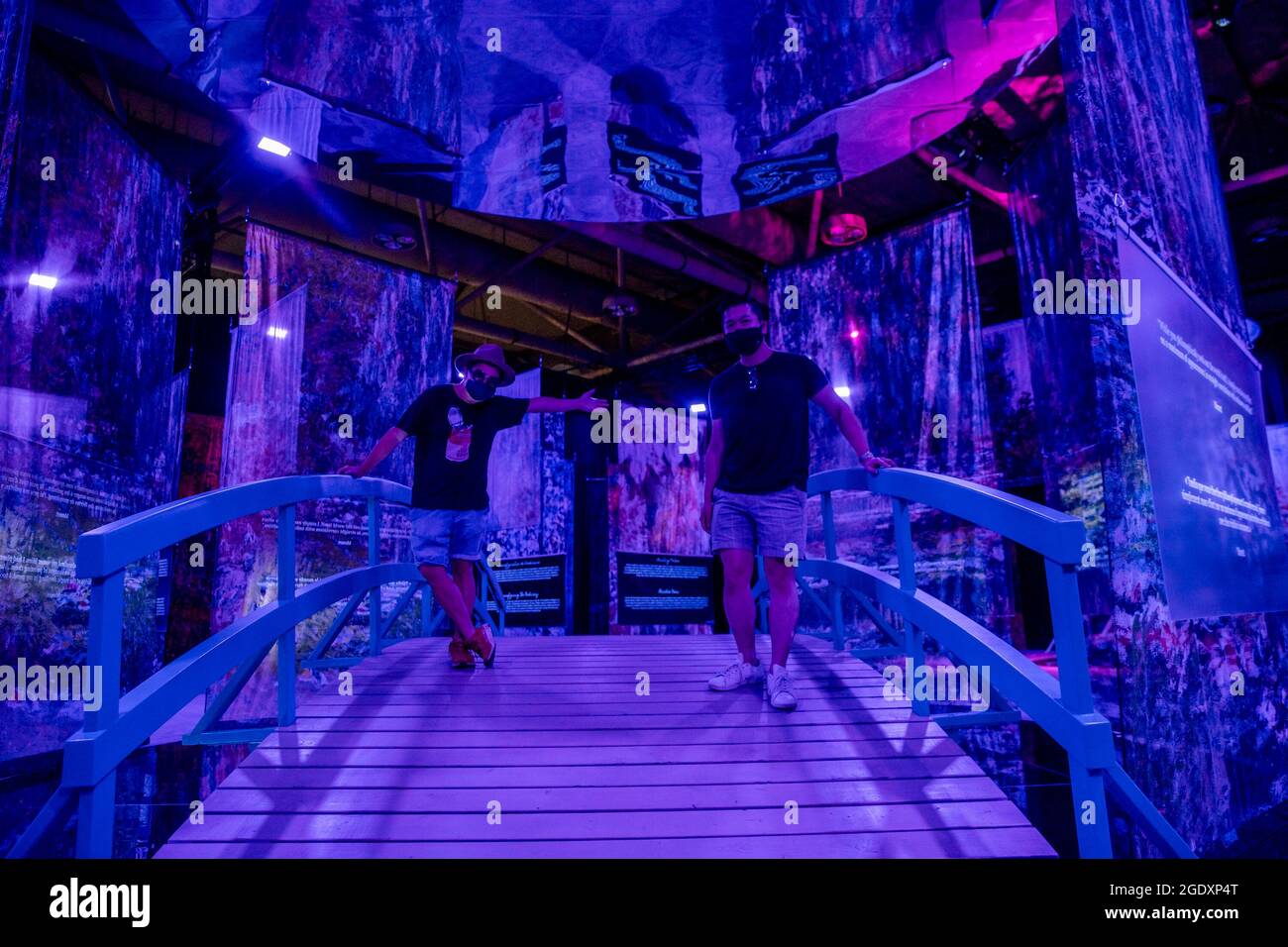 Beyond Monet exhibit at Metro Convention Centre. This experience allows ...