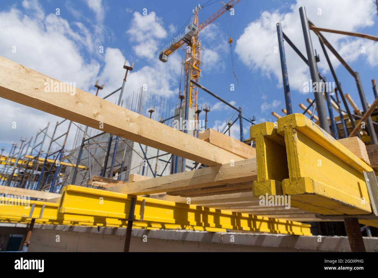 Formwork for monolithic construction. Building construction on ...