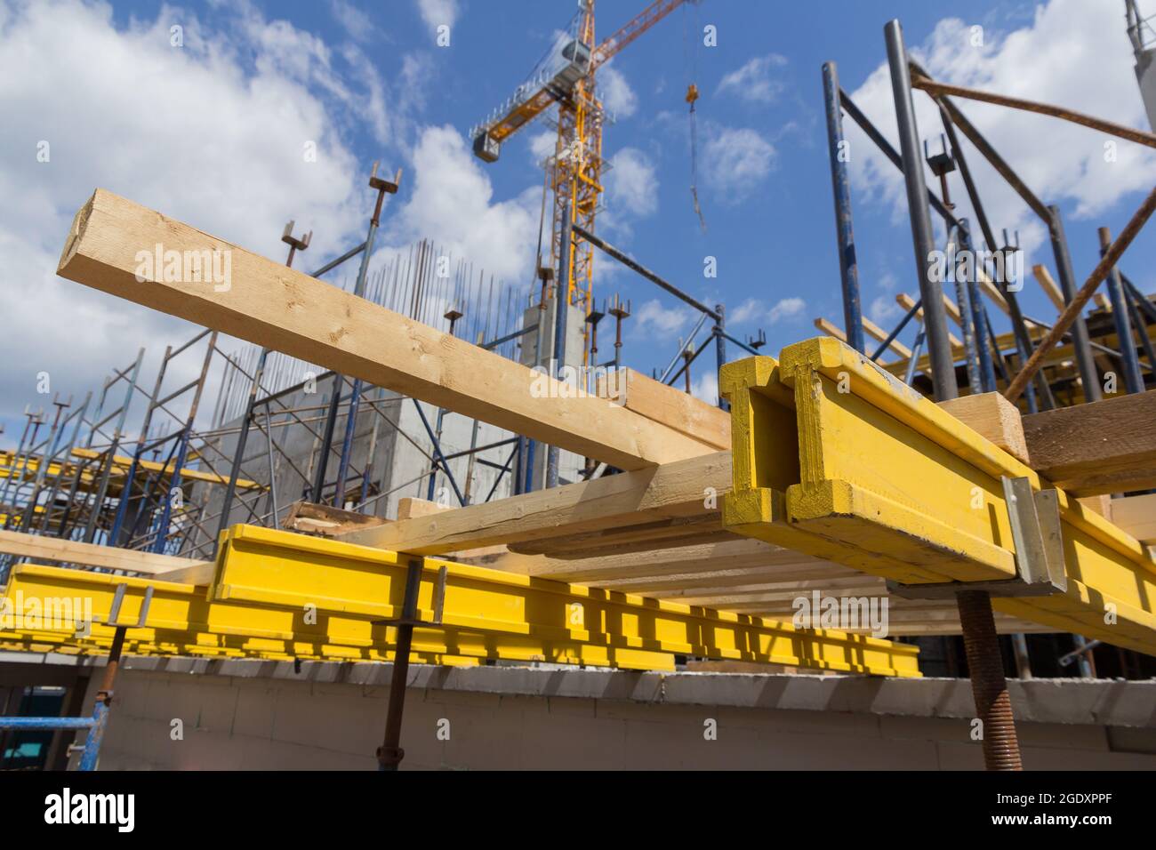 Formwork for monolithic construction. Building construction on ...