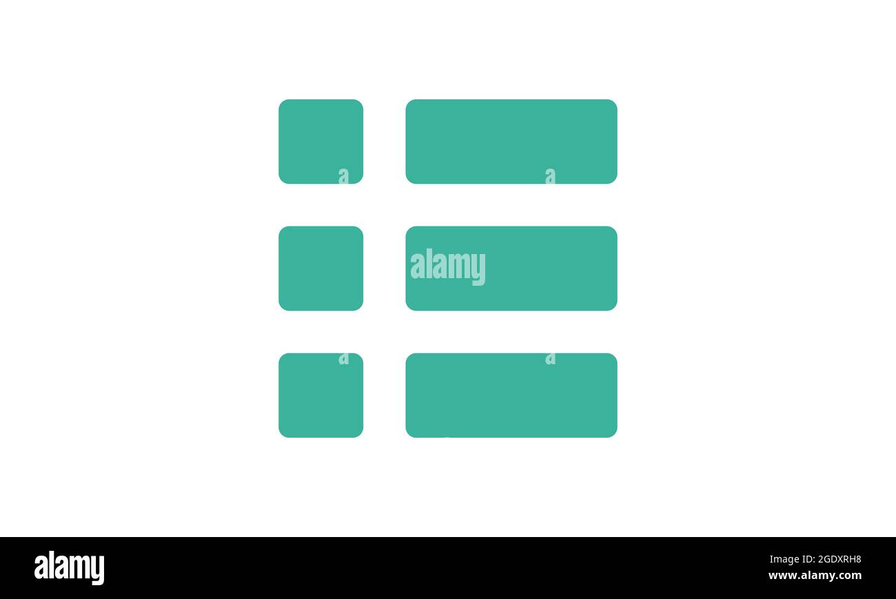 Menu icon hi-res stock photography and images - Alamy