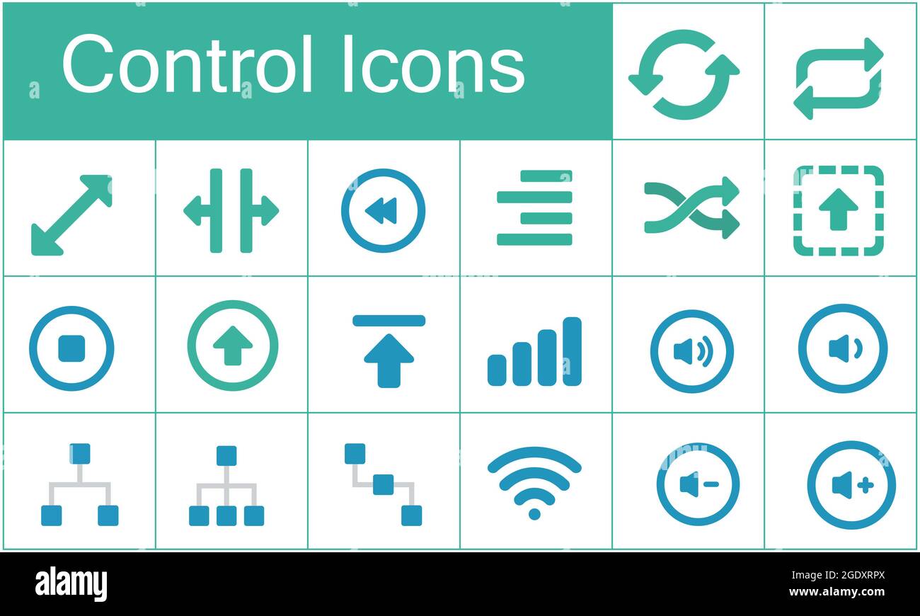 Media Player Icon Set