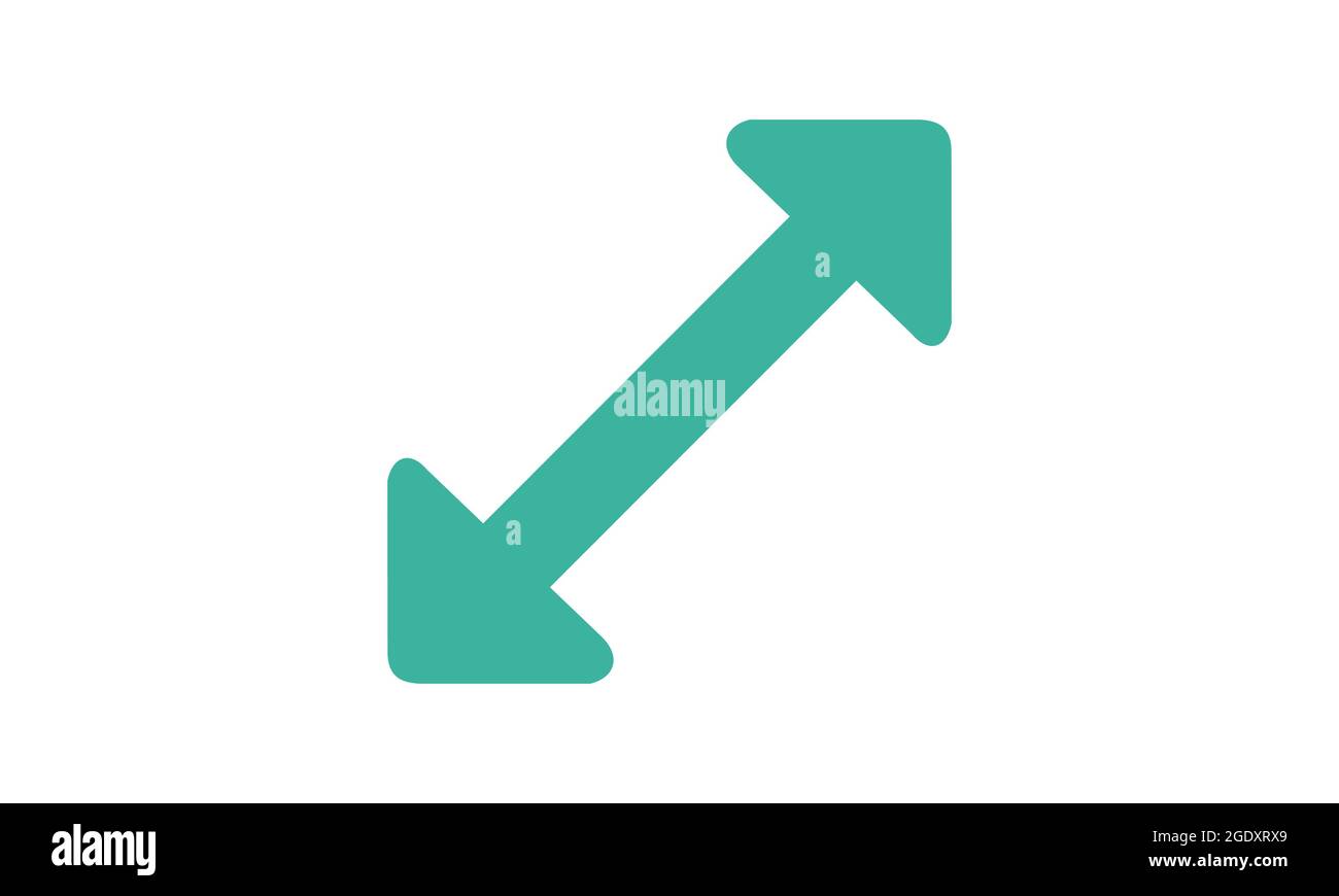 Resize icon vector from arrows concept. Resize sign for use on web and ...