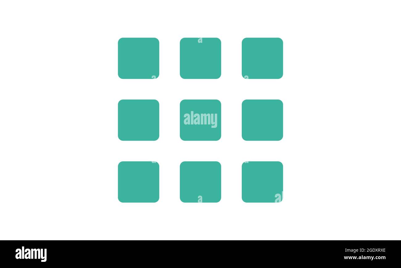 Grid icon vector isolated on white background, Grid sign Stock Vector ...