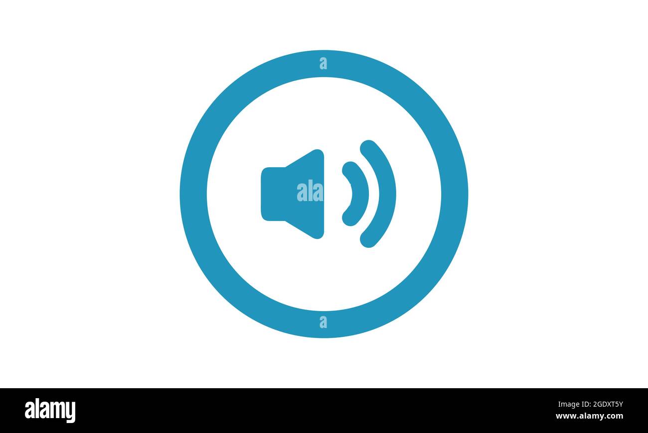 Sound icon, speaker icon. Sound vector icon, music volume symbol ...
