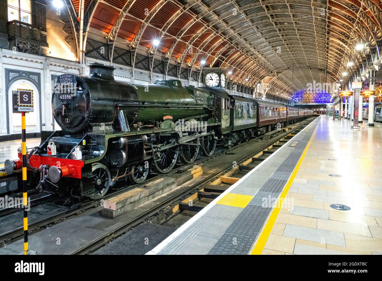 Train Station Steam Locomotive