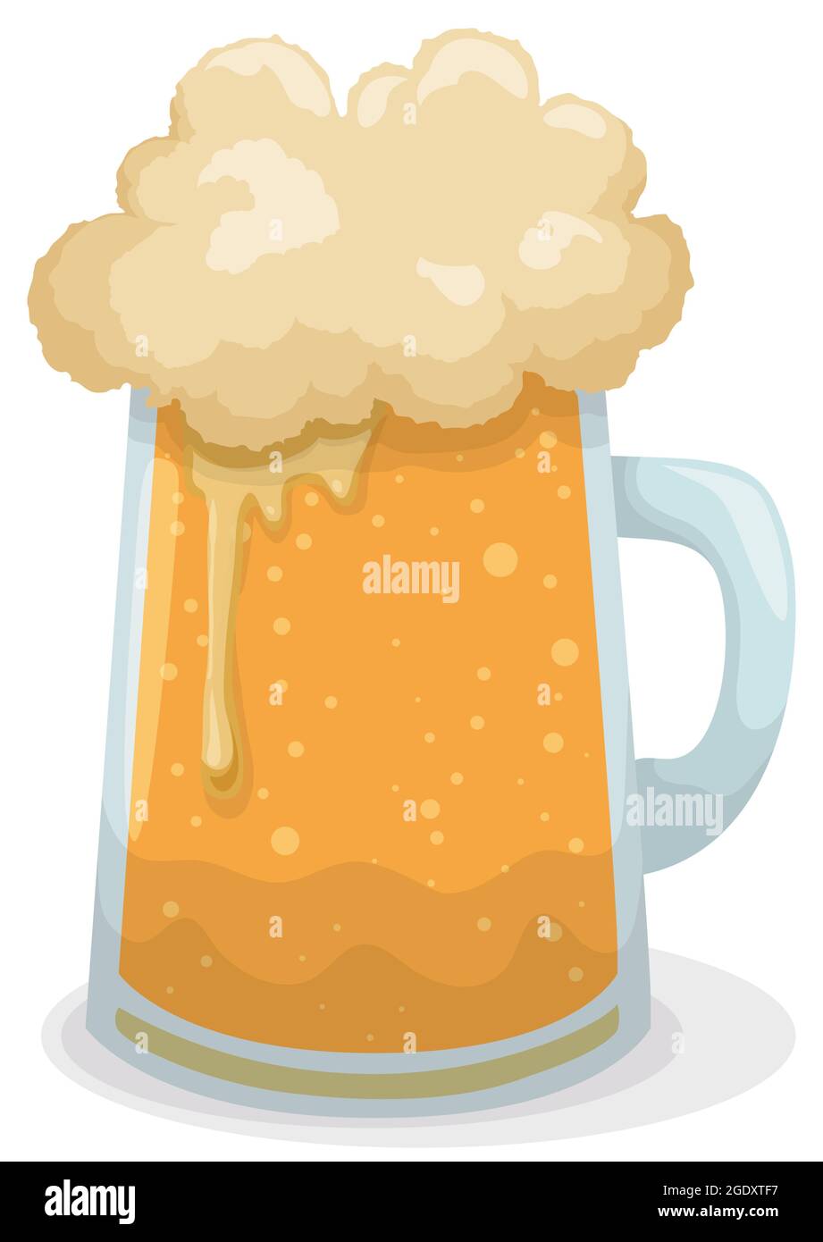 Crystal tankard Stock Vector Images - Alamy