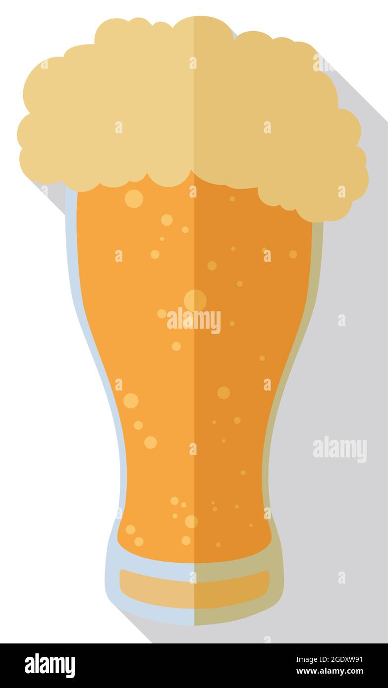Long glass vase Stock Vector Images - Alamy