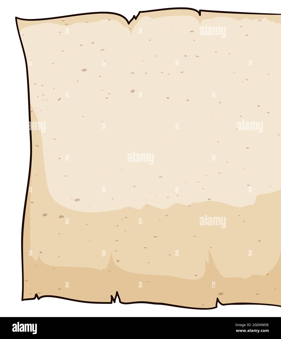 Scroll Outline Template