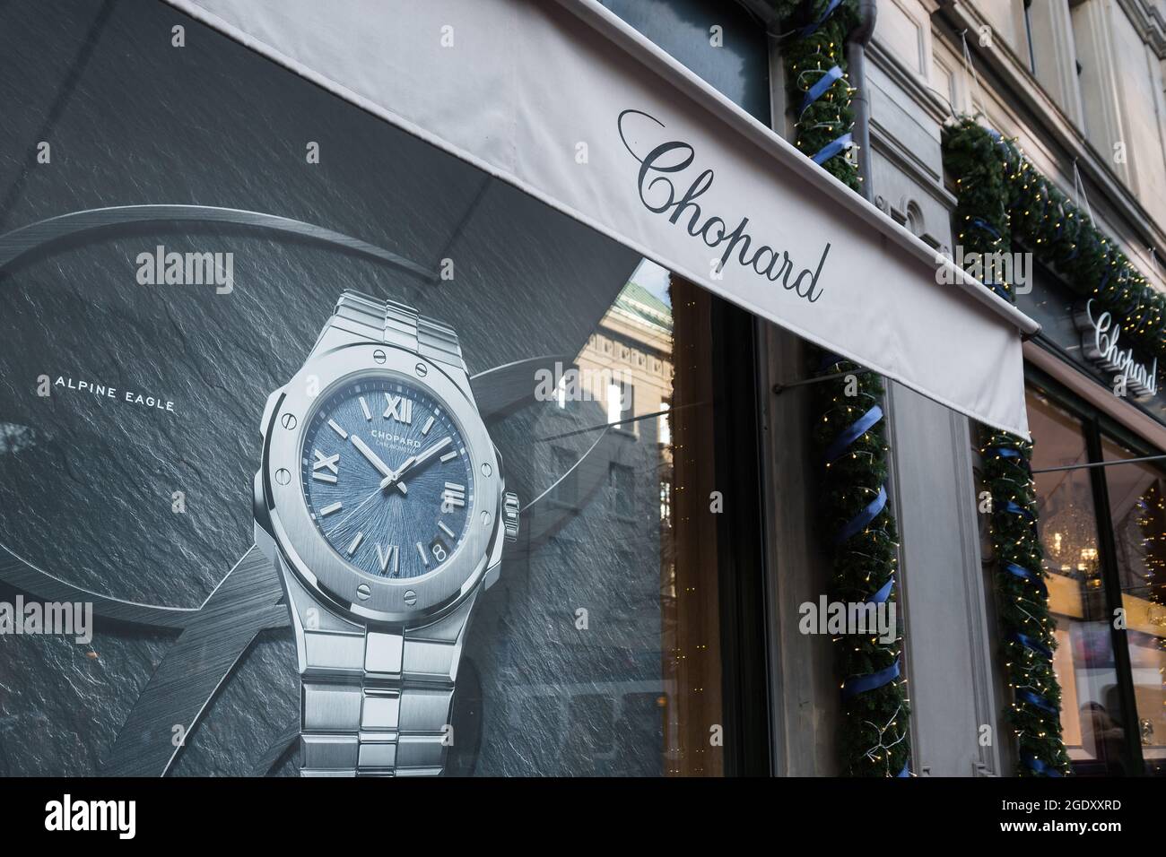 Chopard logo hi-res stock photography and images - Alamy