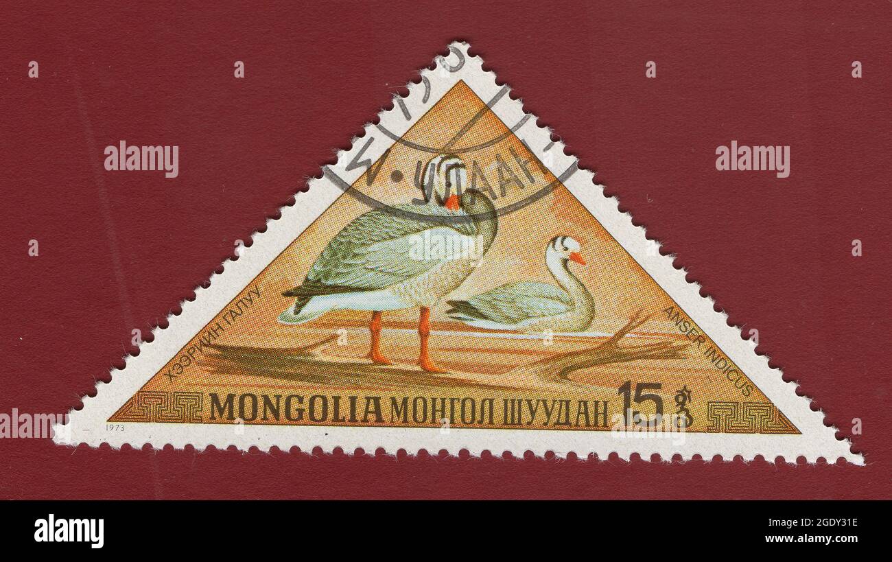 Postage stamp mongolia hi-res stock photography and images - Alamy