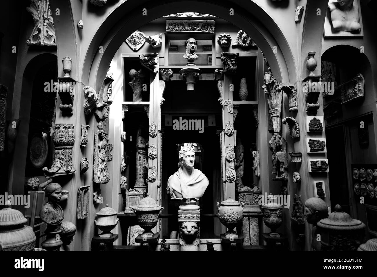 John Soane Collection Stock Photo - Alamy