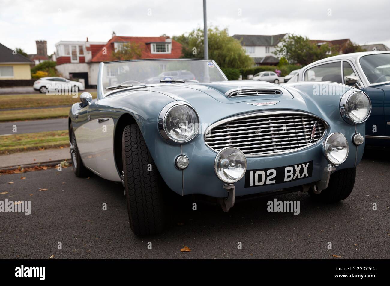 1961 Austin Healey 3000 at Helensburgh Classic car rally owned by ...