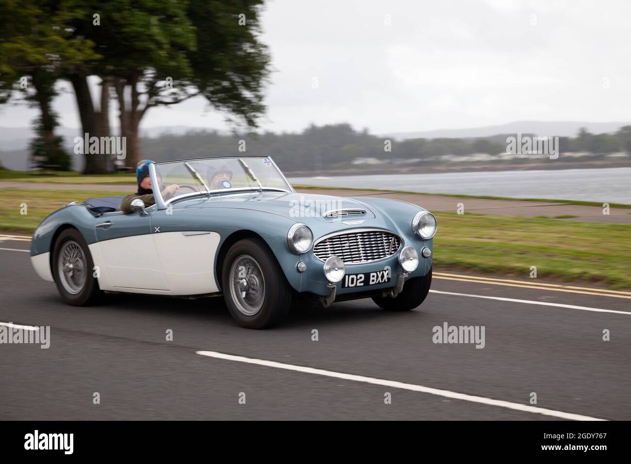 1961 Austin Healey 3000 at Helensburgh Classic car rally owned by ...