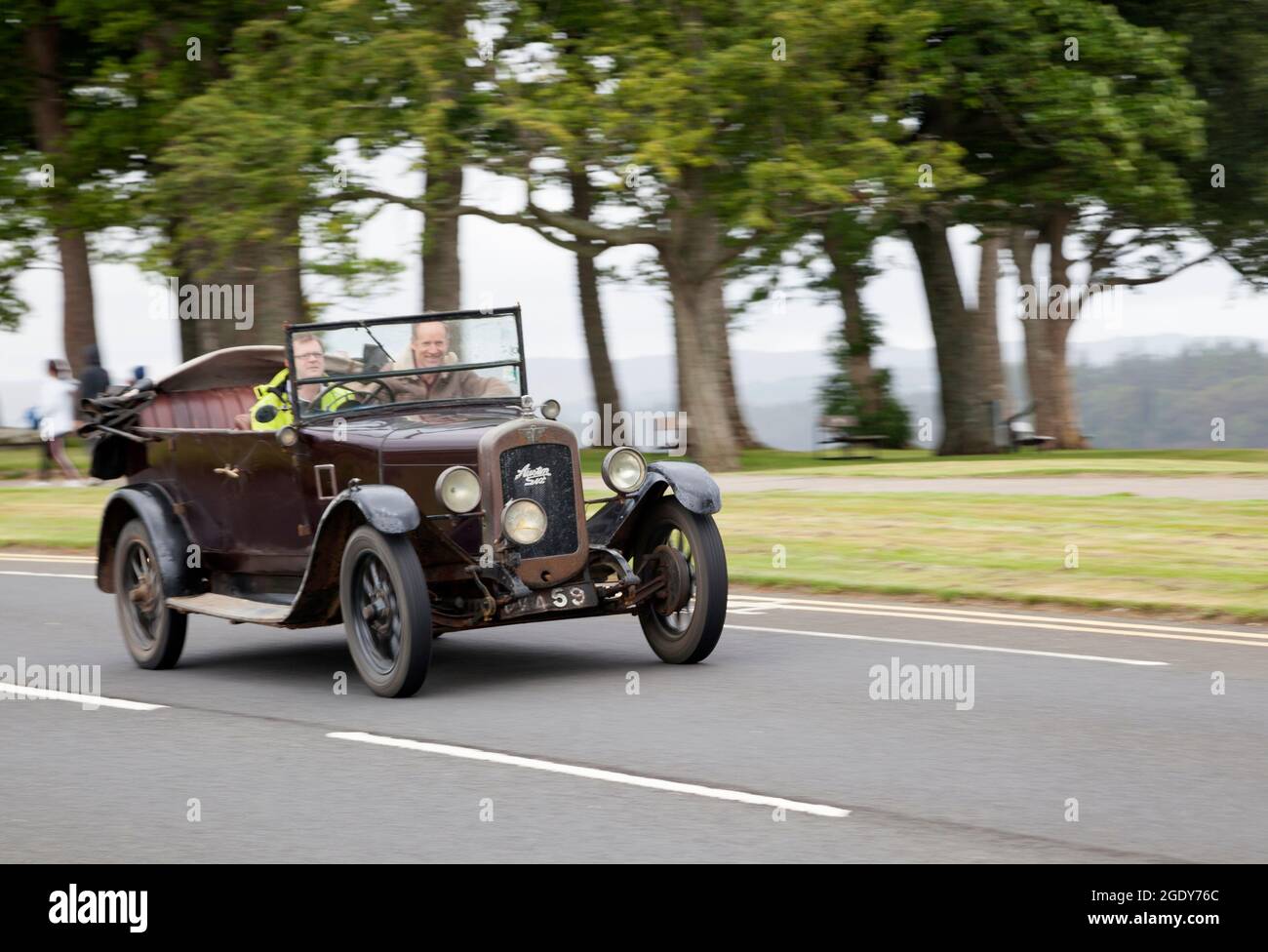1928 Austin Six at Helensburgh Classic car rally, belonging to David ...