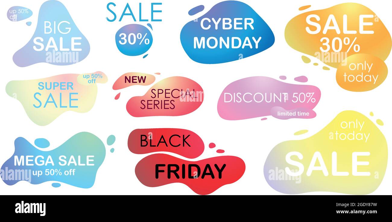 Stylish design, advertising banners for promotions - Vector ...