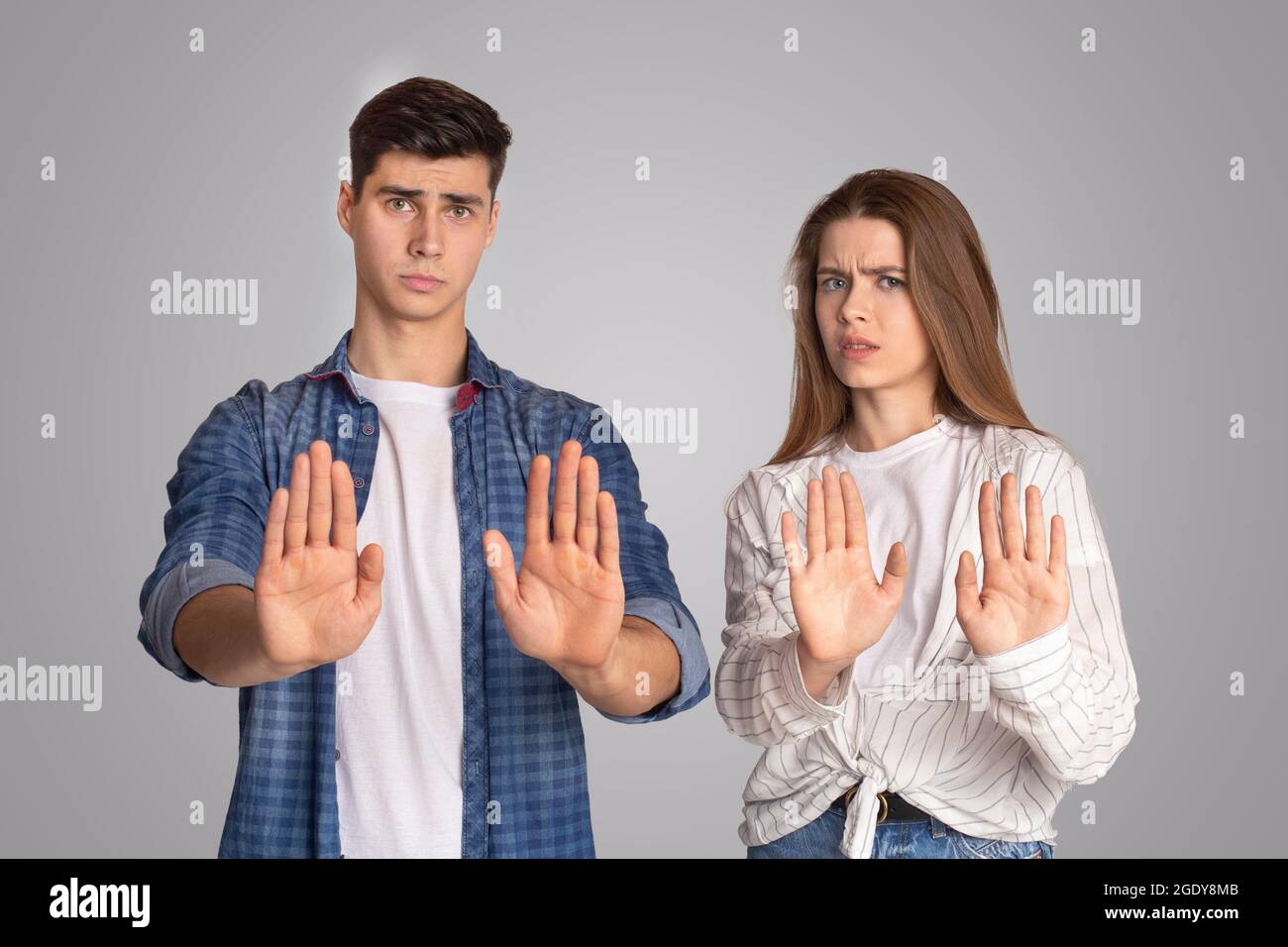 Man refusal hi-res stock photography and images - Alamy
