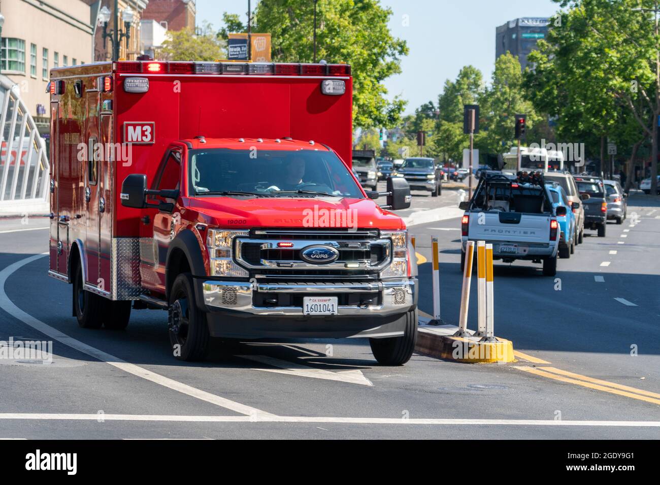 Berkeley Fire Paramedic Stock Photo - Alamy