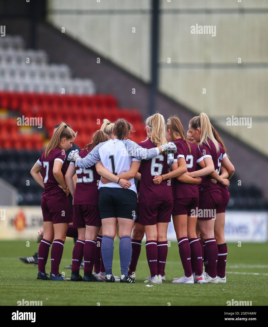 15th August 2021; Penny Cars stadium, Airdrie, North Lanarkshire ...