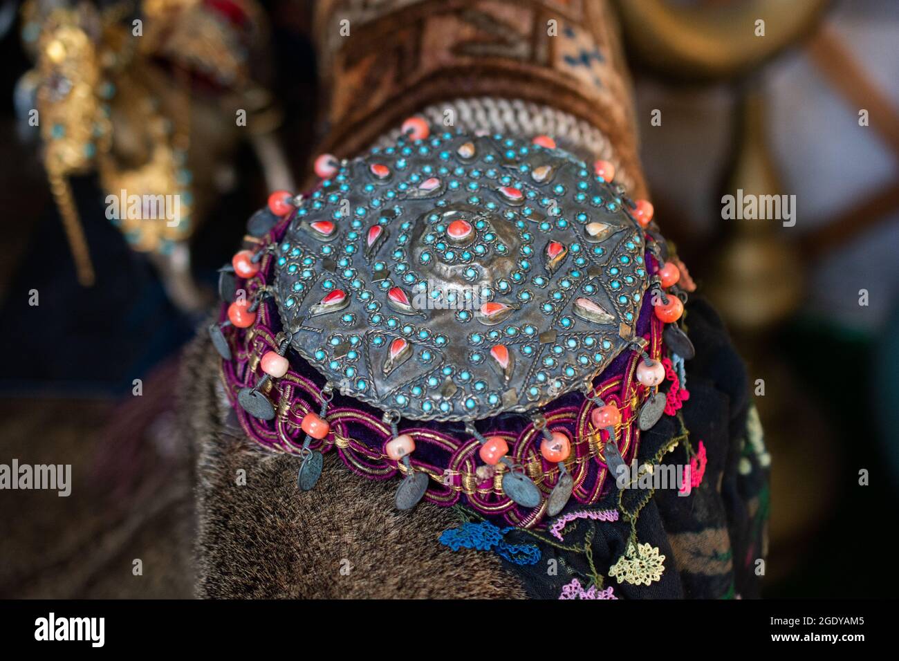 Example of Ottoman style art patterns applied on metals Stock Photo - Alamy