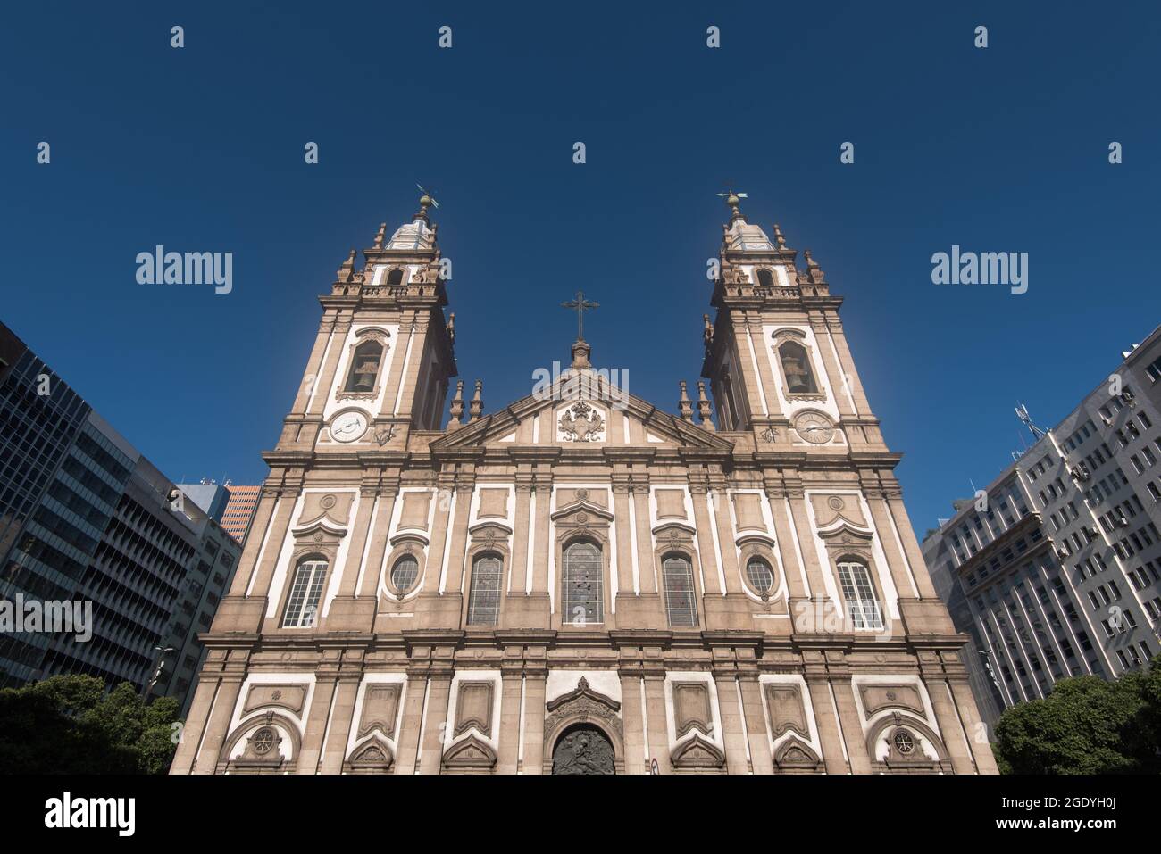 Candelaria Church (Igreja de Nossa Senhora da Candelaria) in Rio de ...