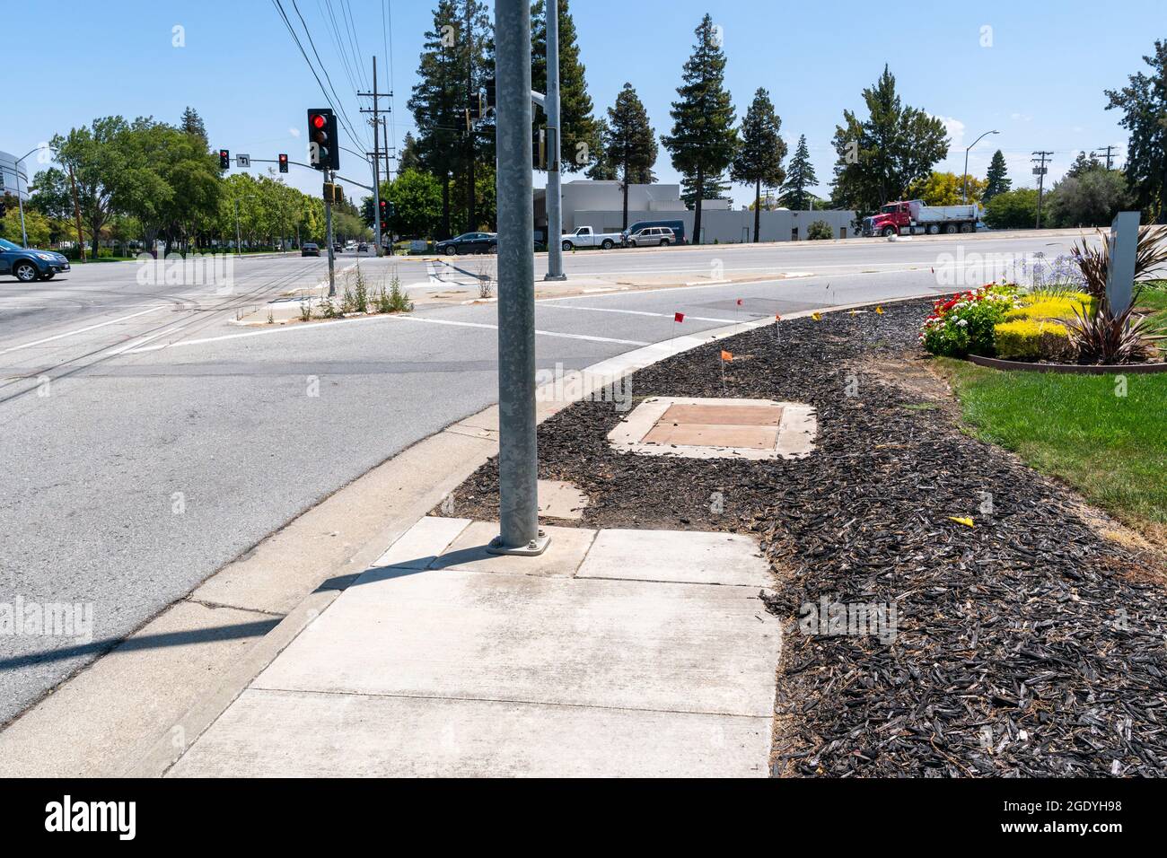 The Sidewalks of Silicon Valley Stock Photo - Alamy