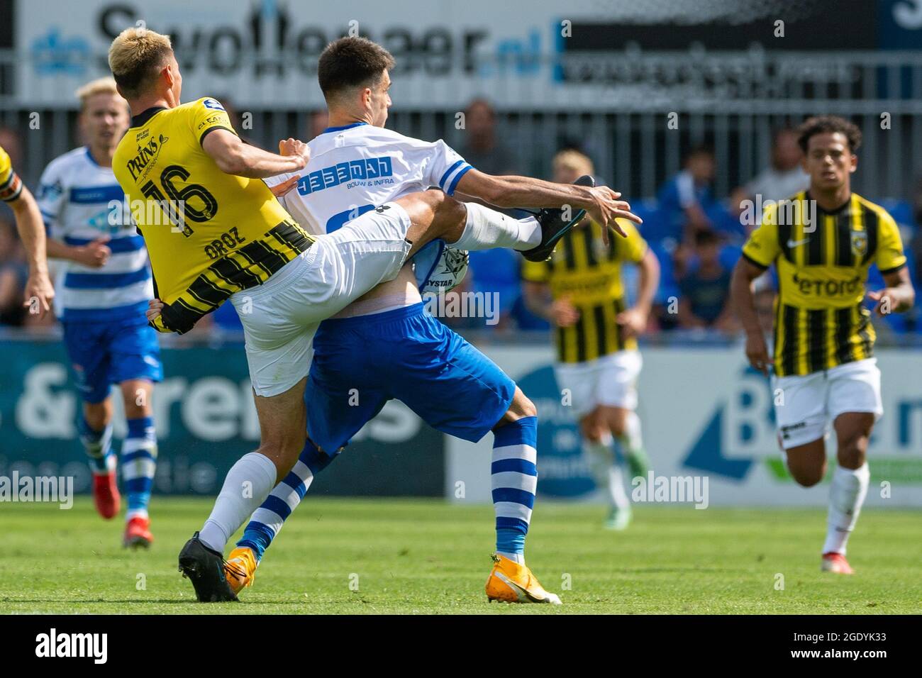ZWOLLE, Mac3Park Stadium , 15-08-2021 , season 2021 / 2022 , Dutch ...