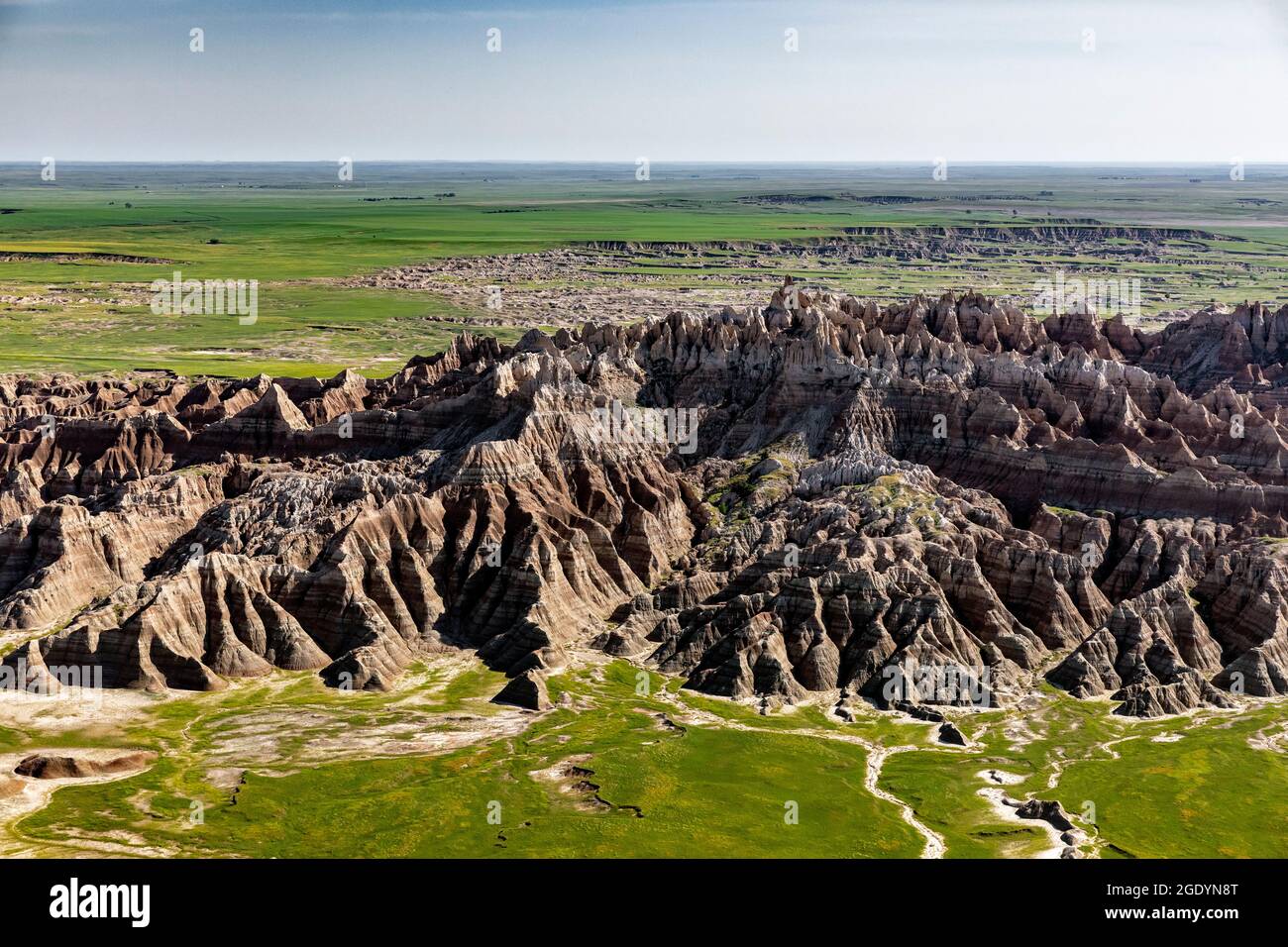 Badlands helicopter tours hi-res stock photography and images - Alamy