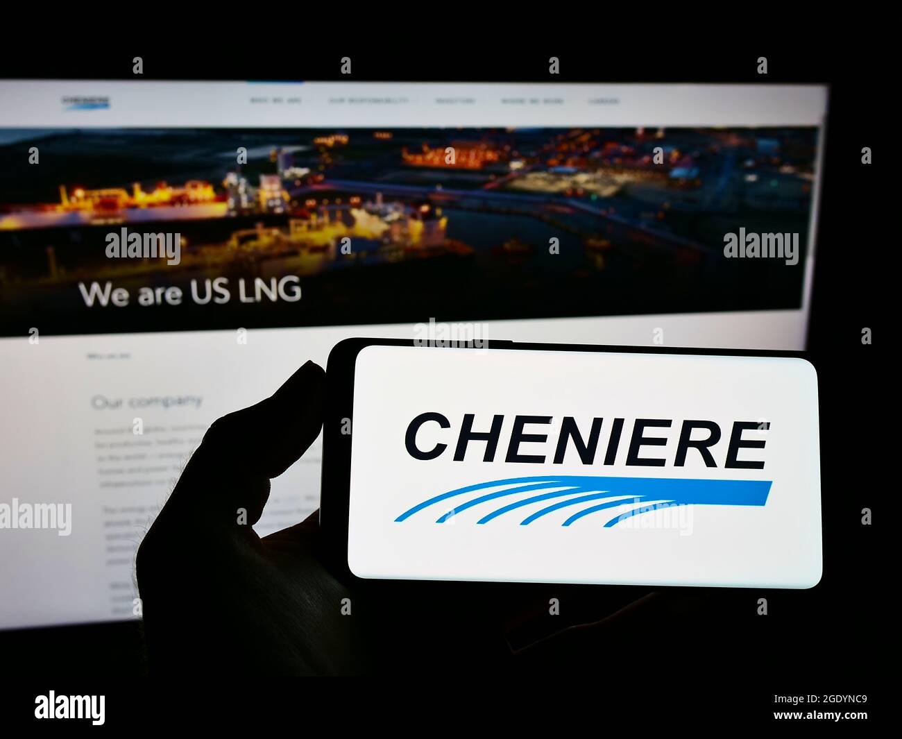 Cheniere logo hi-res stock photography and images - Alamy