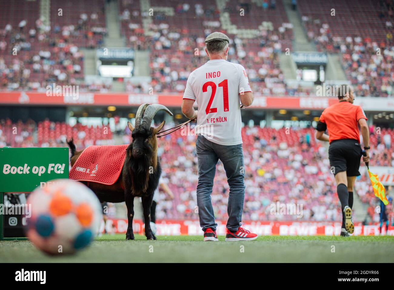 Cologne, Germany. 15th Aug, 2021. Football: Bundesliga, 1st FC Cologne ...