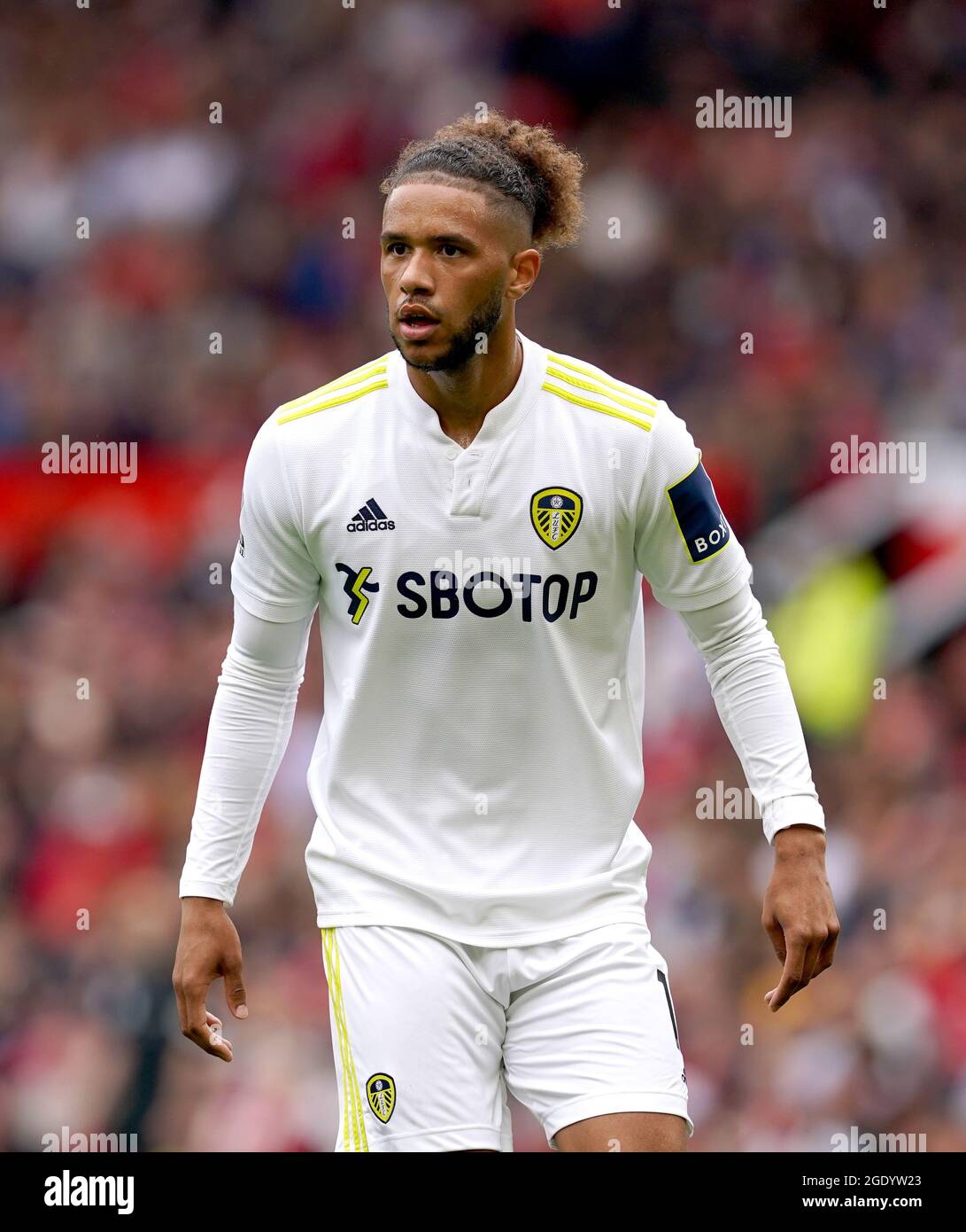 Leeds United's Tyler Roberts during the Premier League match at Old ...